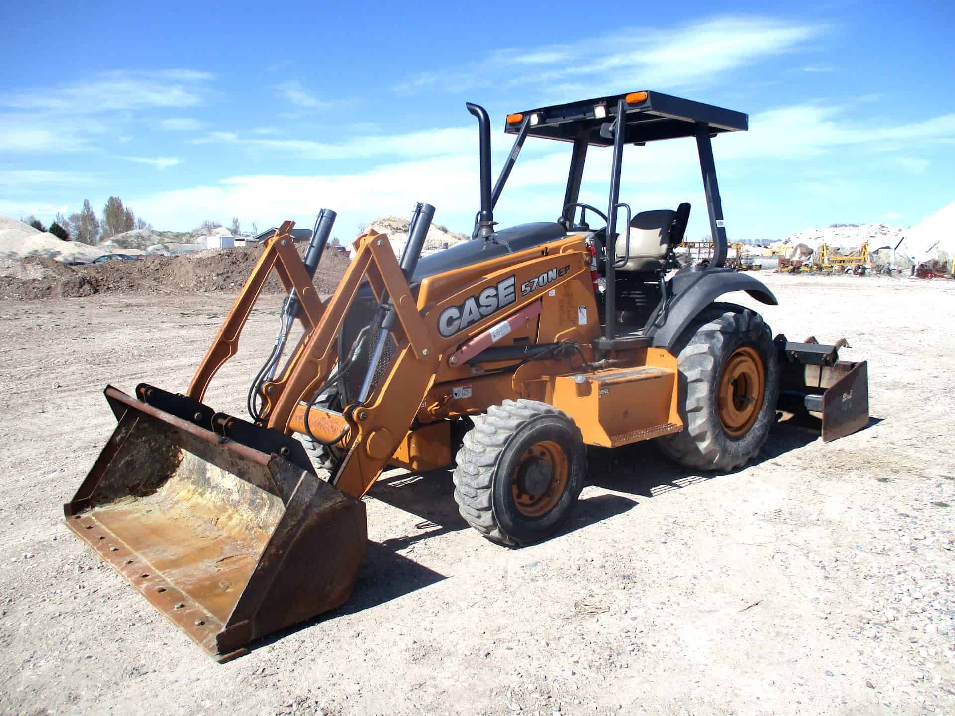 2015 Case 570N EP Skip LoaderREST_Single | Stock 11124